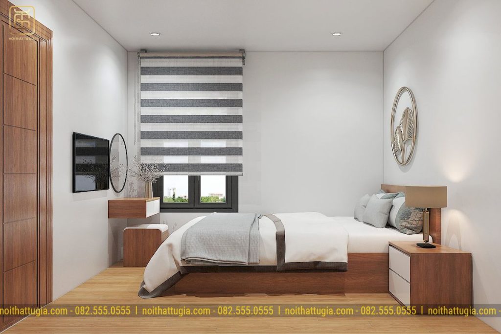 +1001 Mẫu Thiết Kế Nội Thất Phòng Ngủ 12m2 Đẹp & Đủ Tiện Nghi